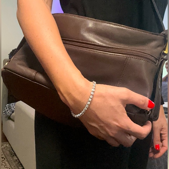 Stone & Co. | Bags | Stone Co Shoulder Purse In Brown Leather | Poshmark